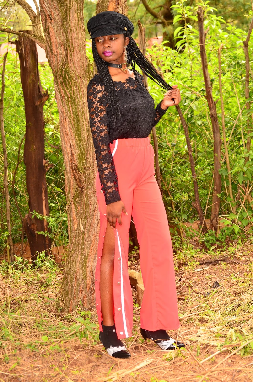 How To Wear Button Up Pants Or The Side Snap Button Pants