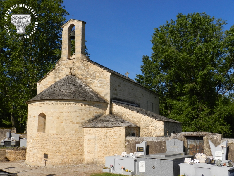 LA FRANCE MEDIEVALE: SABRAN (30) - Chapelle romane Saint-Julien-de ...