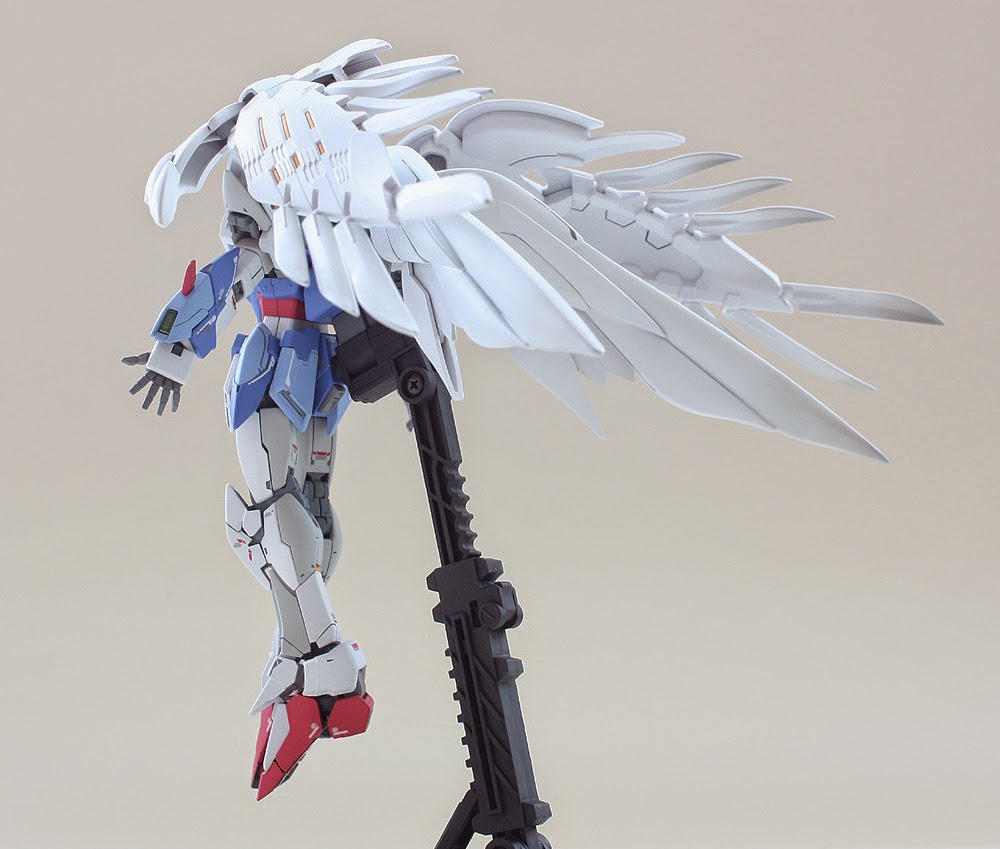GUNDAM GUY: RG 1/144 Wing Gundam Zero Custom EW - Painted Build