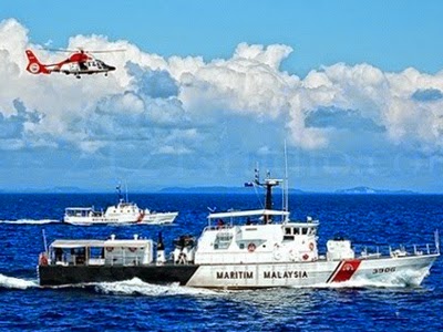 Tiga Kapal Maritim Malaysia Pantau Perairan Tanjung Datu - Astaka