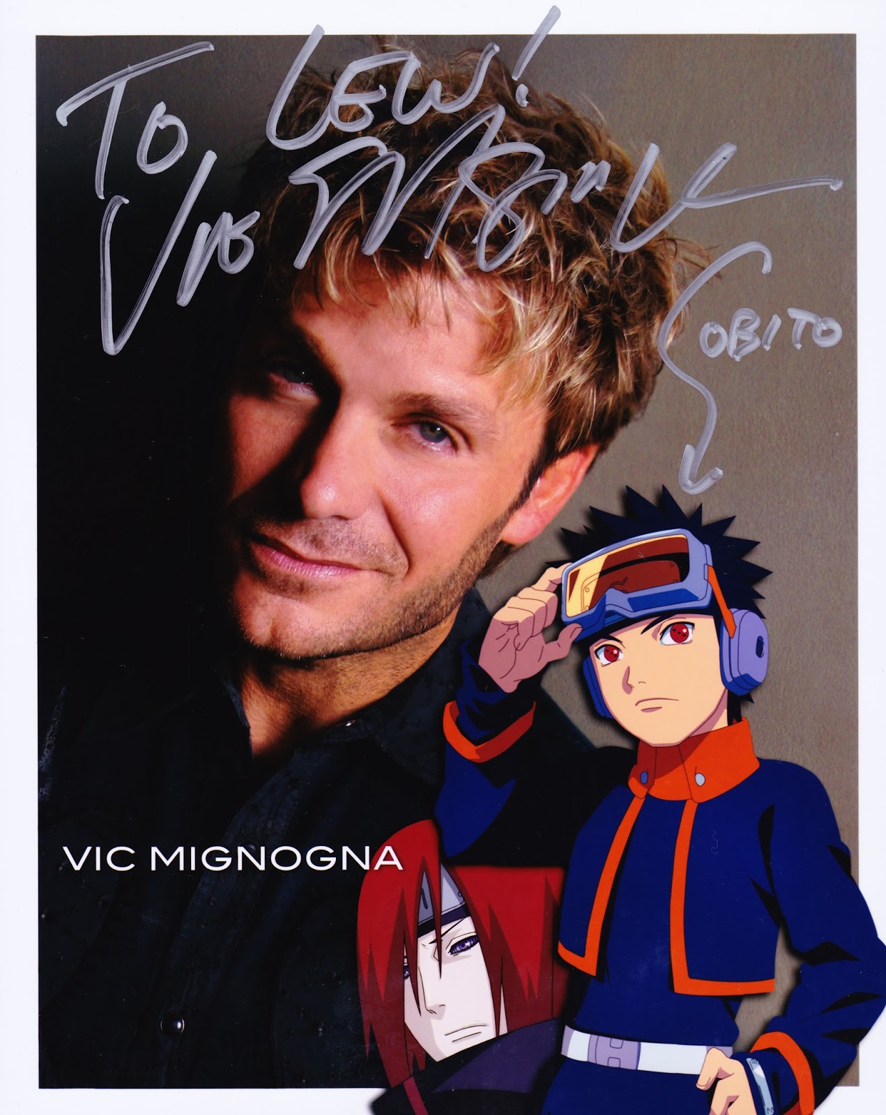 Vic Mignogna #SDCC 2013 | Autograph Hound's Blah Blah Blog