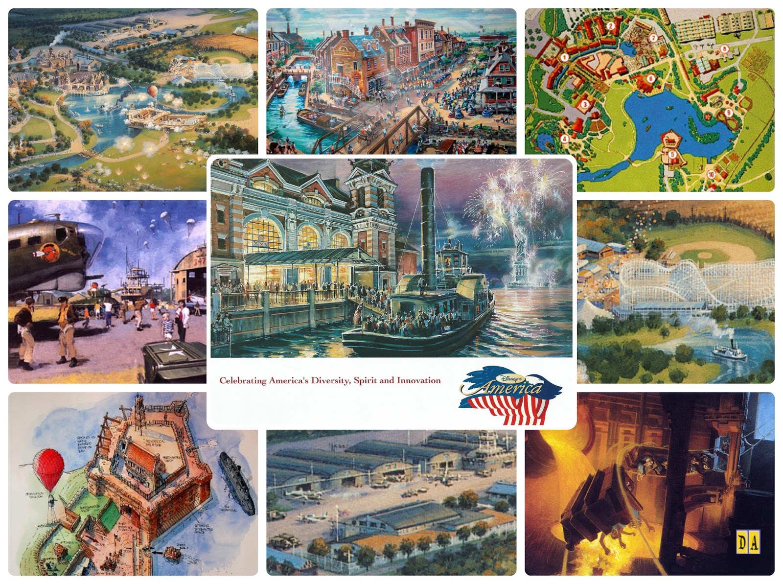 Disney Avenue: The History of Disney's America Park