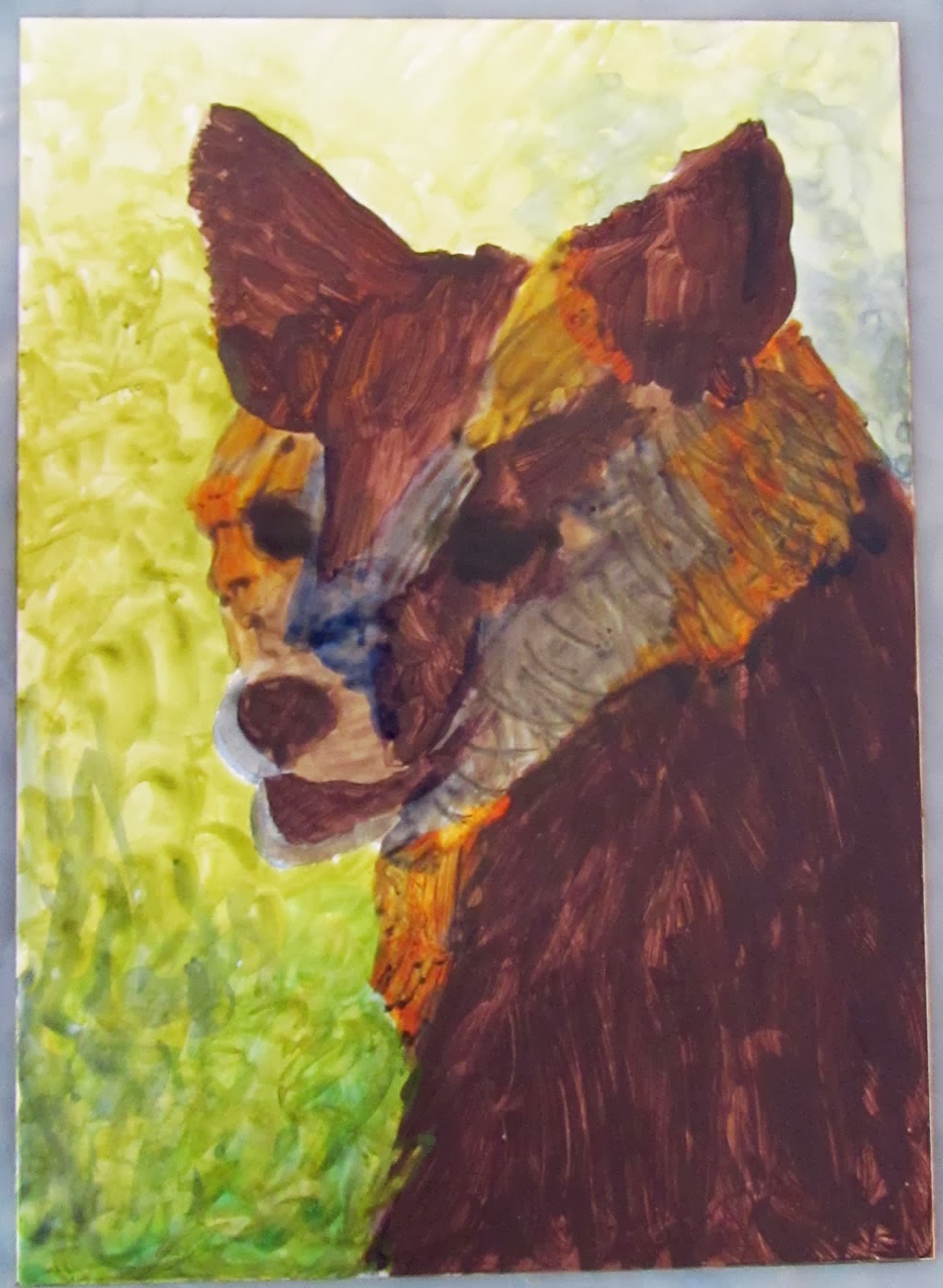 Kaaren's Art and Author Blog: Trying Color Scratchboard