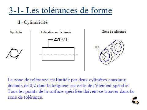 Analyse du dessin de définition : Les tolérances dimensionnelles et ...