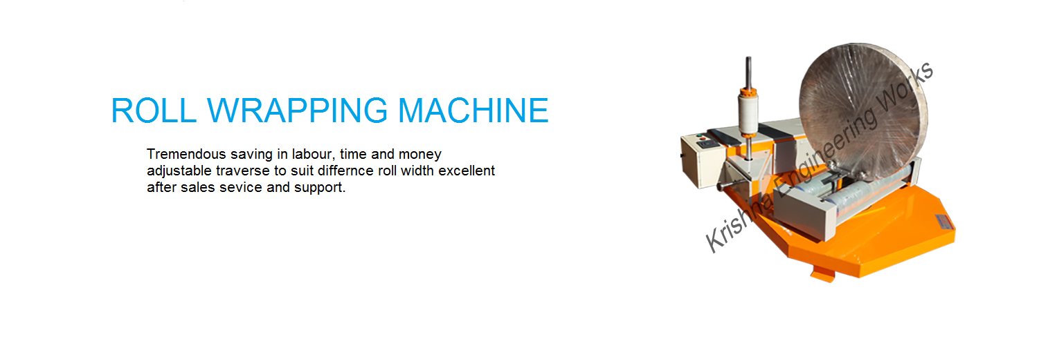 Roll Wrapping Machine Manufacturer: Roll Stretch Wrapping Machine
