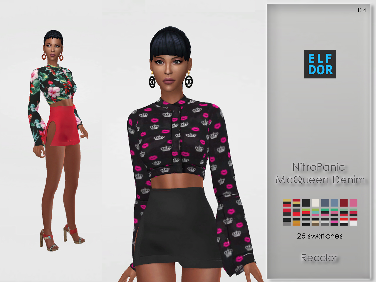 NitroPanic McQueen Denim Recolor