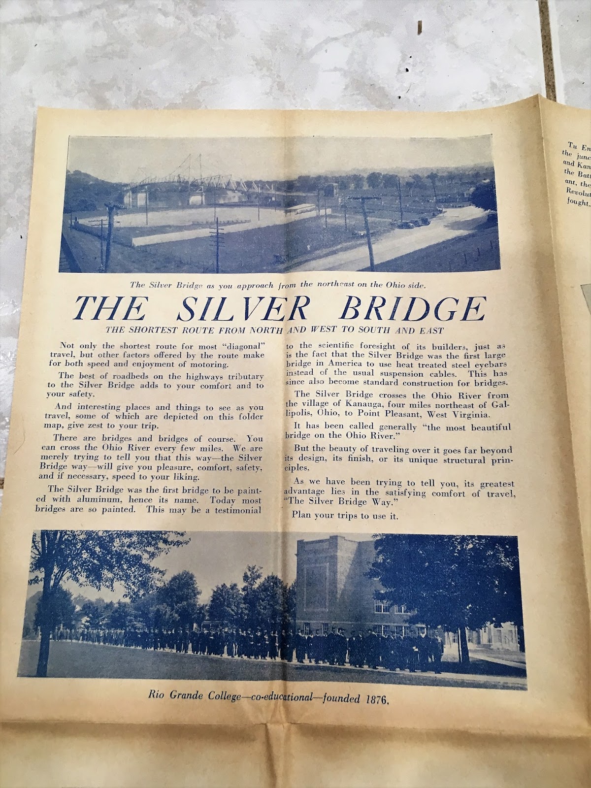 Early Marietta: The Silver Bridge Disaster