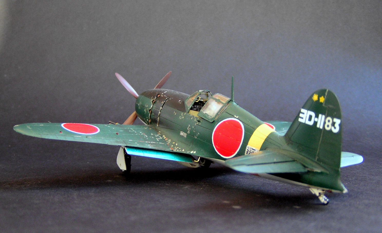 Historical Miniatures by Calin Ungureanu: Mitsubishi J2M Raiden