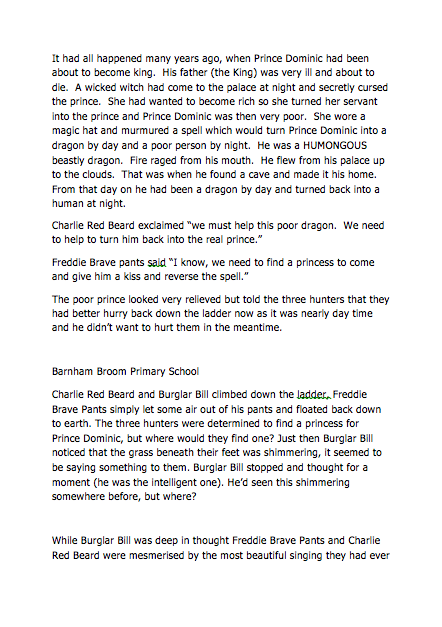 Every Child is a Writer!: Key Stage 1 COMPLETED Story Share