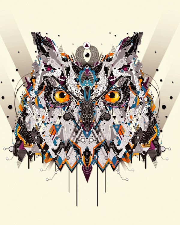 31 Psychedelic Trippy Owl Pictures