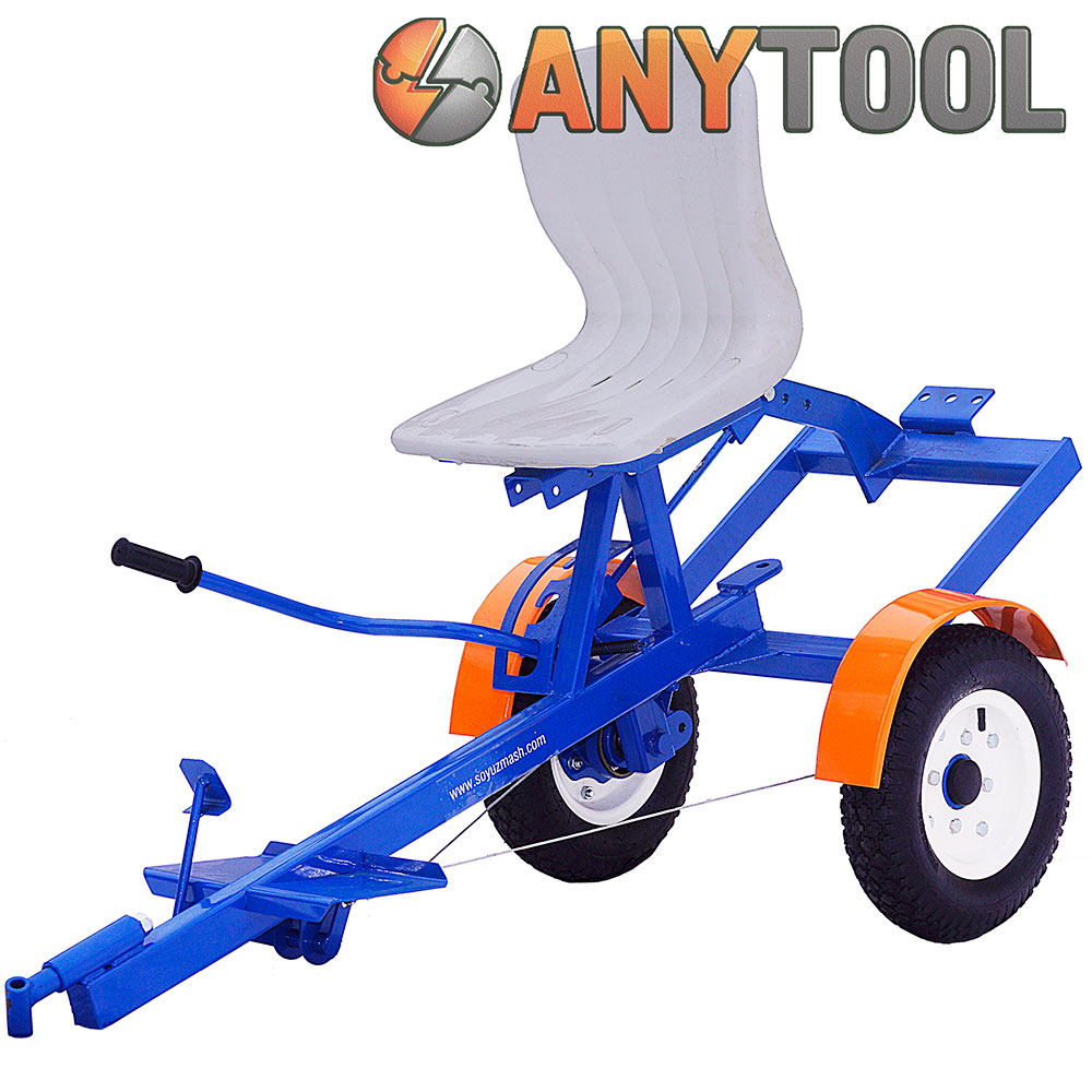 Homemade farming tools mini tractors and trailers