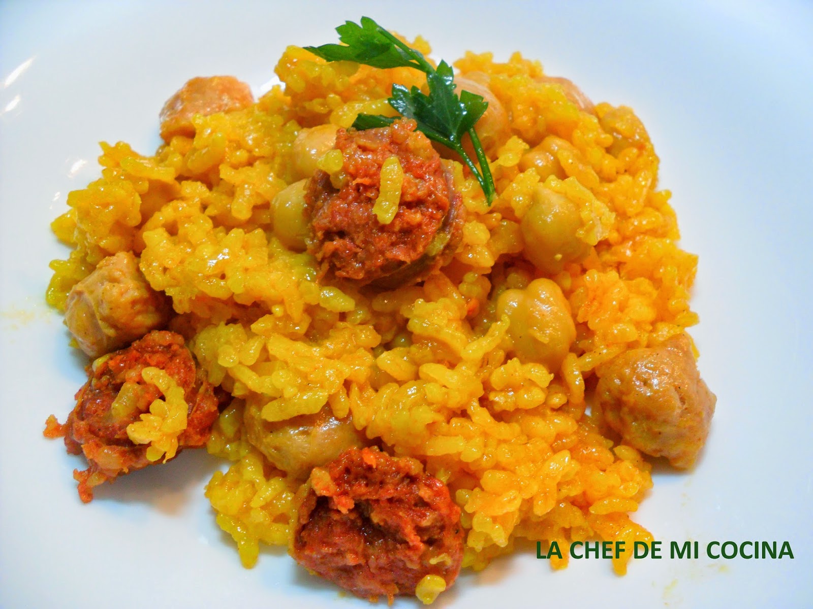 La Chef de mi cocina: Arroz con chorizo y garbanzos (Multicook Pro de ...