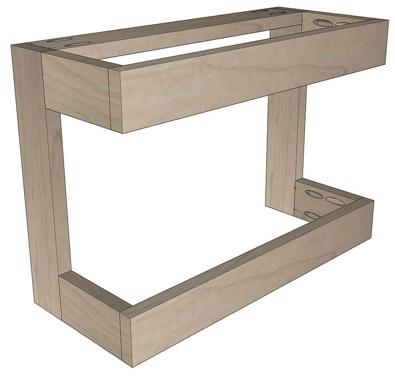 DIY Wall Mount Rack For Patch Panels