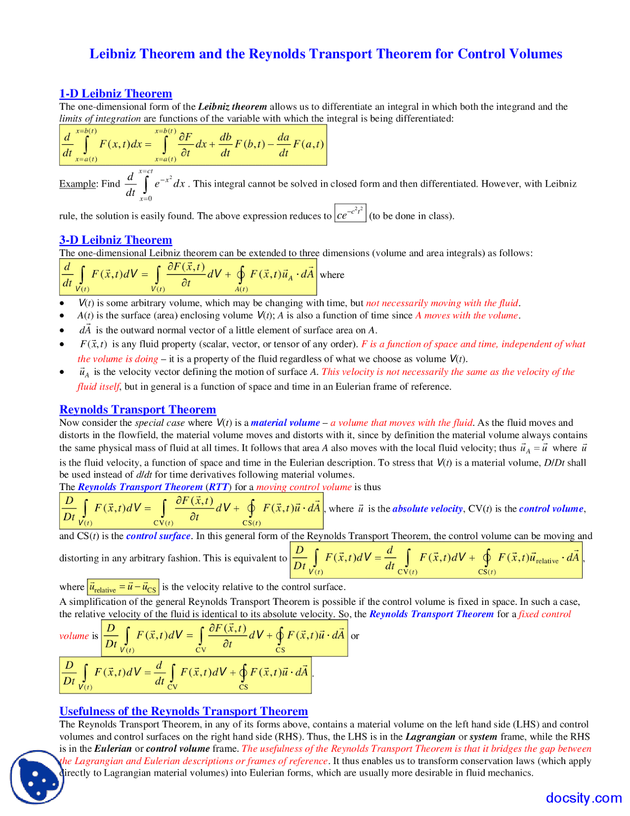 leibnitz theorem - Scribd india