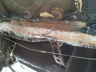 Rob's 280z project for /o/: Frame rail and floor replacement part 3 ...