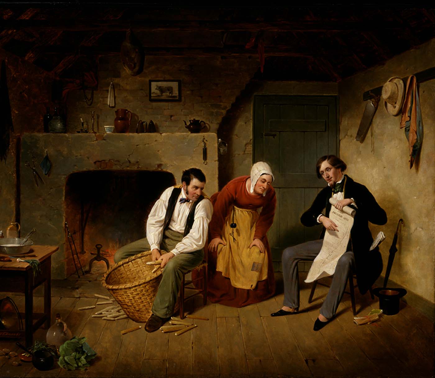 19th century American Paintings: Francis William Edmonds