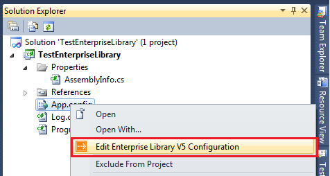 SoftwareKaffee: How to use Microsoft Enterprise Library in c#