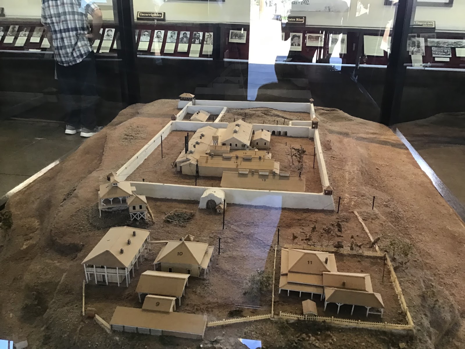 Bob and Rose The Happy Wanders: Feb 3 Yuma Territorial Prison Museum