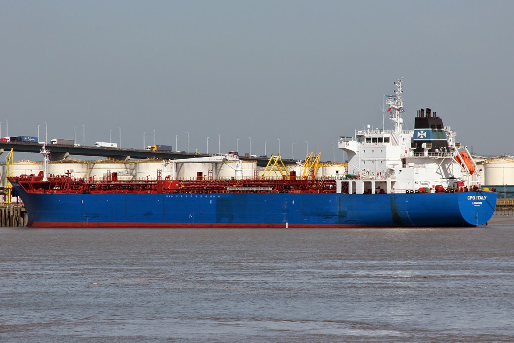 UK Shipping: CPO ITALY at Vopak 16/04/2014