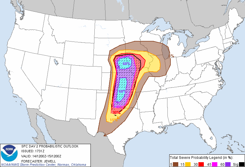 The Weather Centre: Significant Tornado Outbreak Likely Tomorrow The Weather Centre: Significant Tornado Outbreak Likely Tomorrow