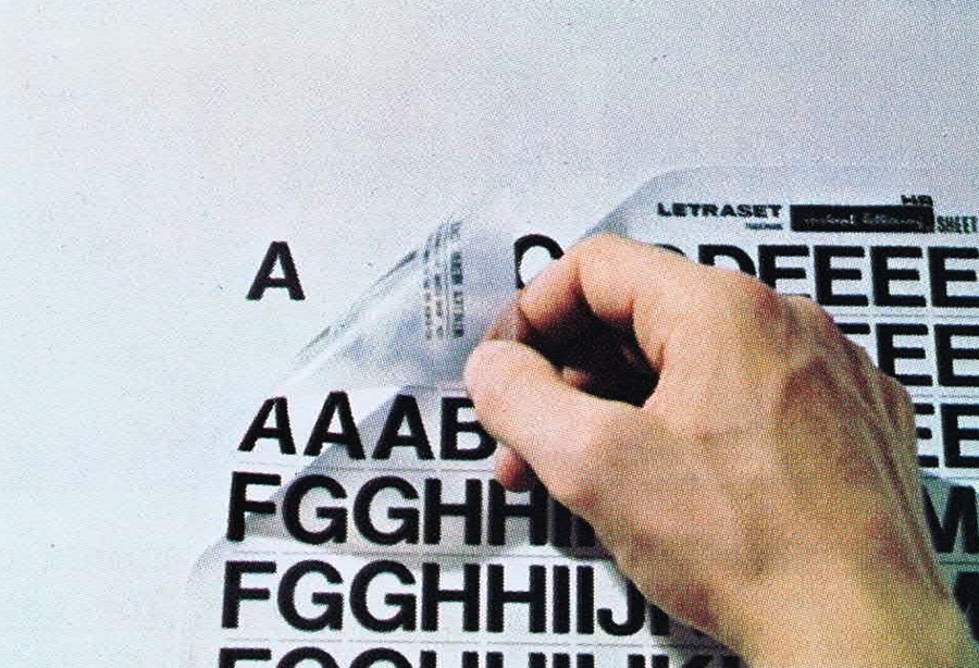 paginanomade: Letraset