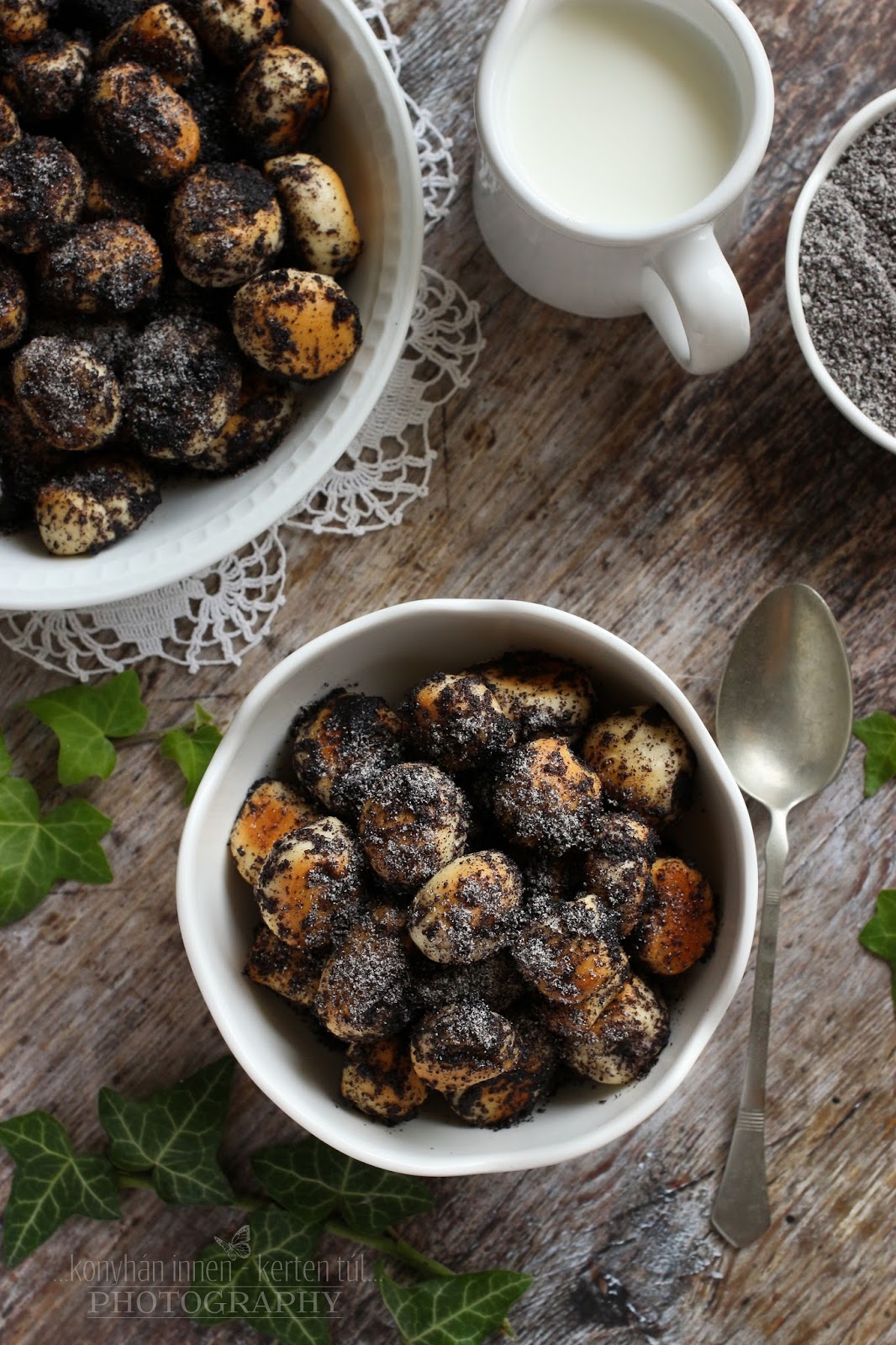 ...konyhán innen - kerten túl...: Bobalki - Szlovák mákos "gombóc"