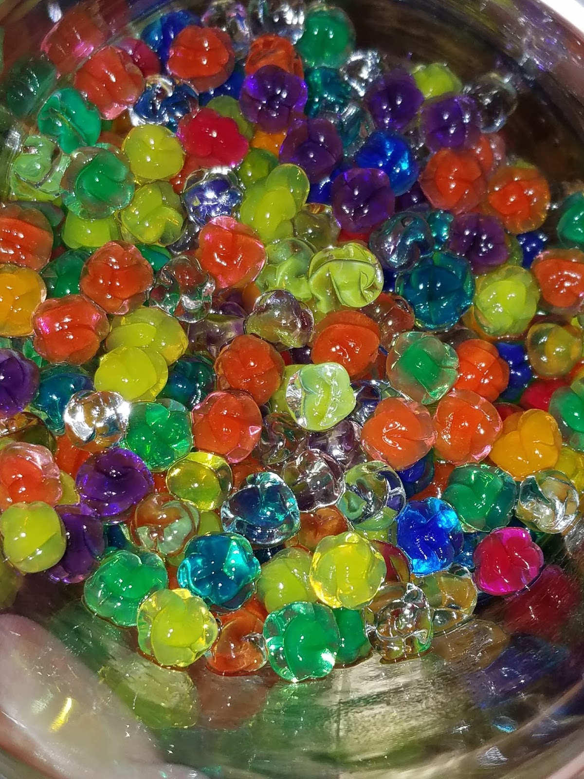 Colorful Rainbow Water Beads Mix, 8 oz, by PLUR ~ Let Me Review That ...