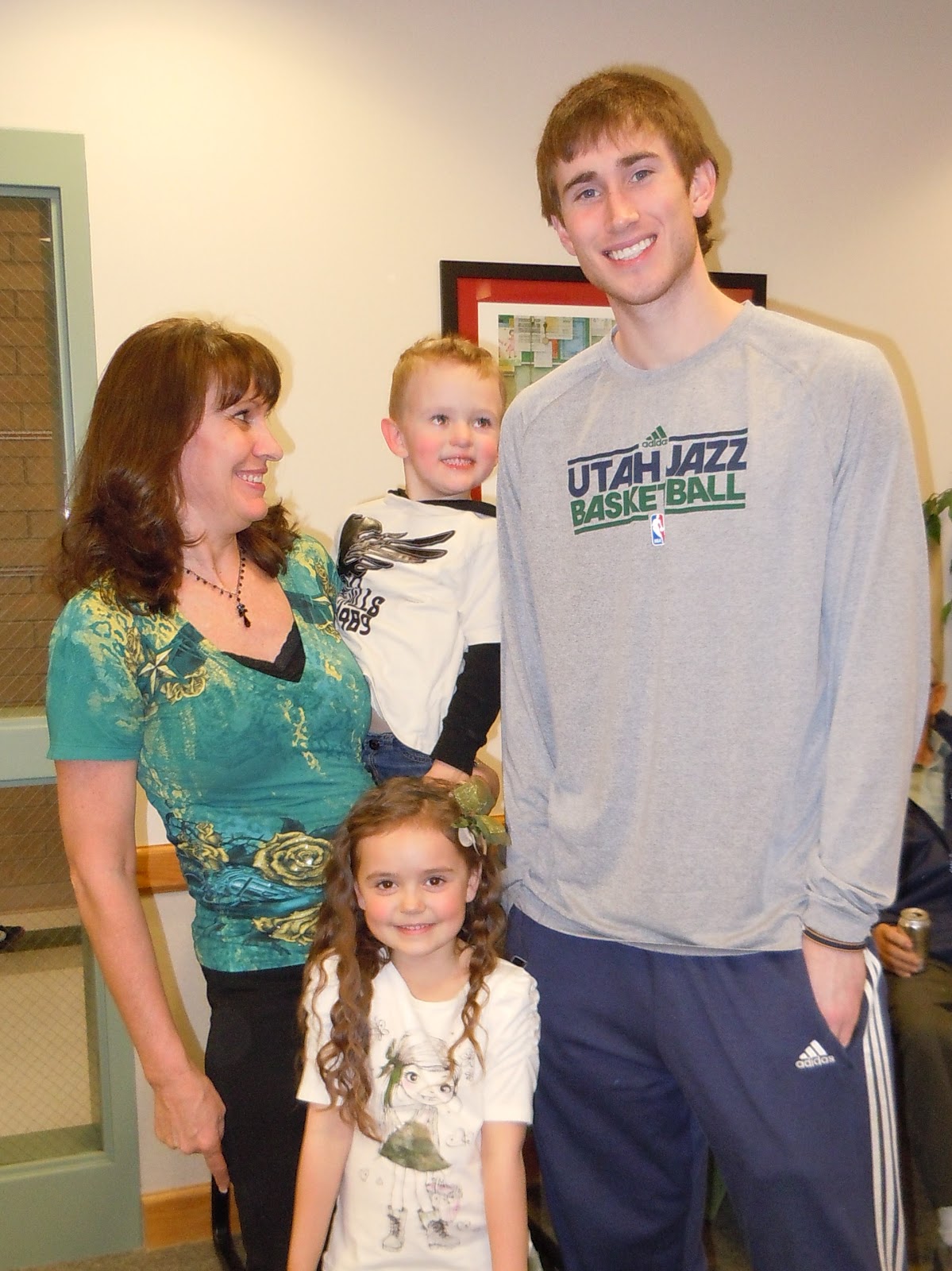 The Salisbury Family: Utah Jazz Player Gordon Hayward