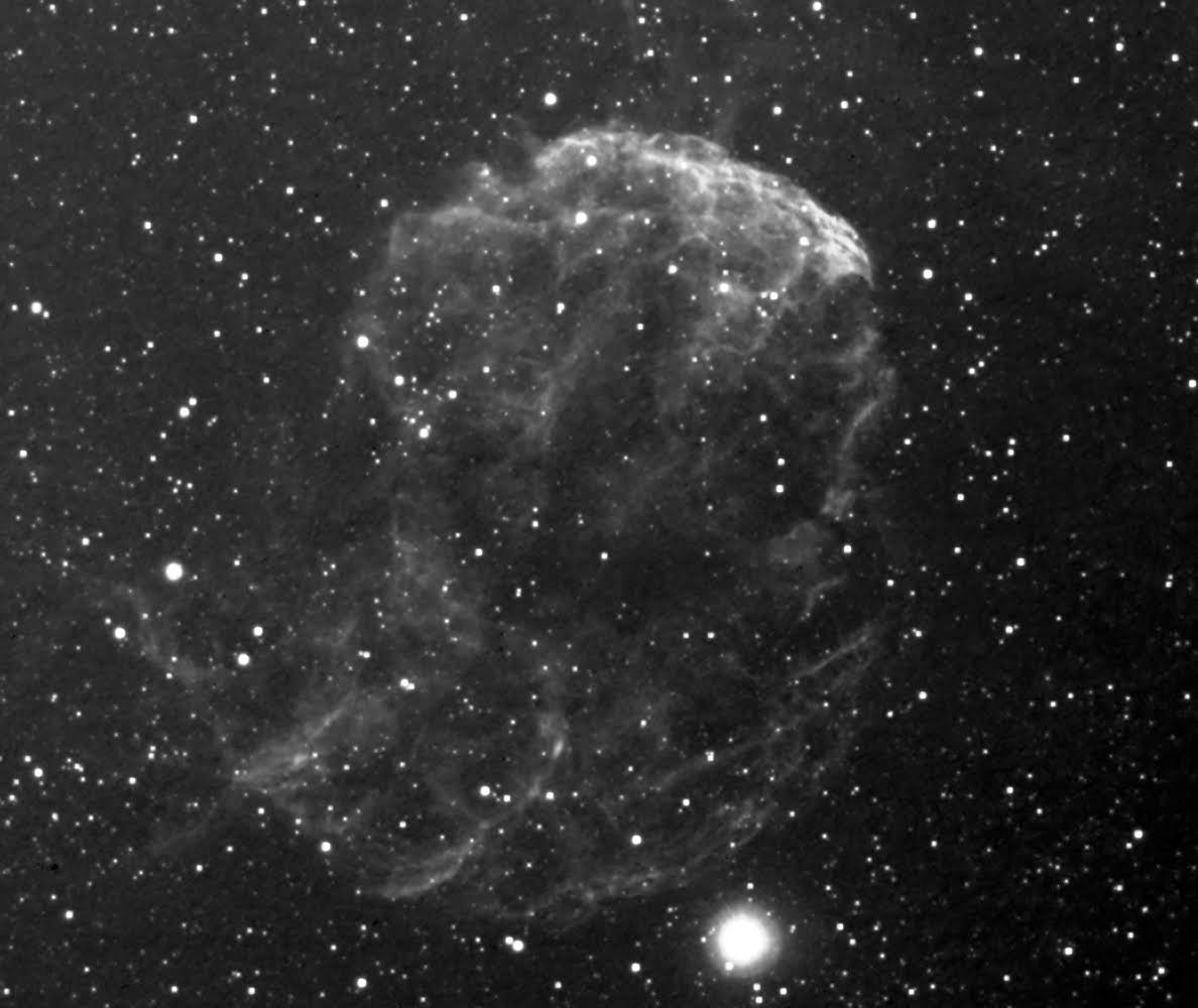 Astrofotografía Urbana: Nebulosa de la Medusa (IC 443) fotografiada ...