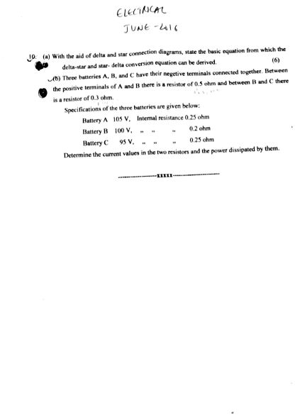 Electrical ⚡💡- MEO Class 2 Papers