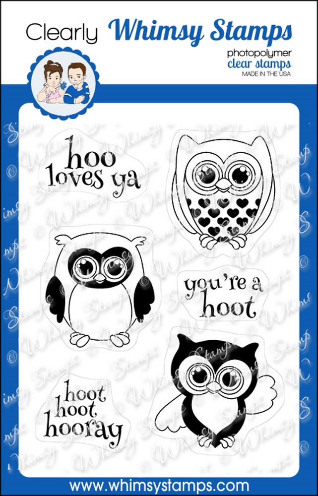 Jen's Ink Spot: Hoot, Hoot Hooray! - Clearly Whimsy Day 1