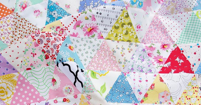 Red Pepper Quilts: Equilateral Triangle Quilt (Work in Progress)