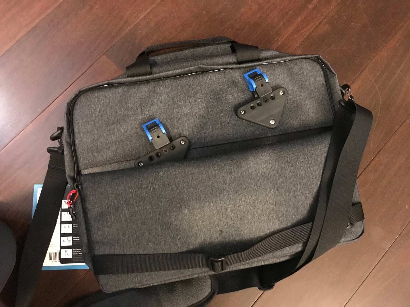 Rob's Run and Ride Blog: Gear: Two Wheel Gear Convertible Bike Briefcase