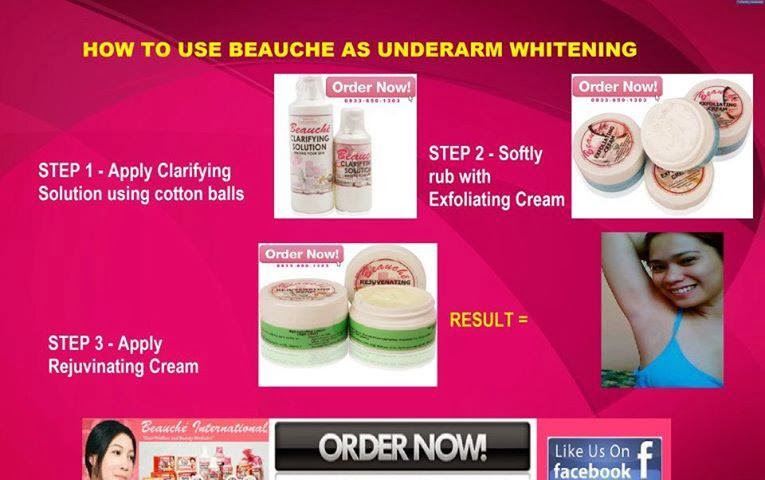 Beauche Good for Underarm ~ Beauche International Authorized Dealer