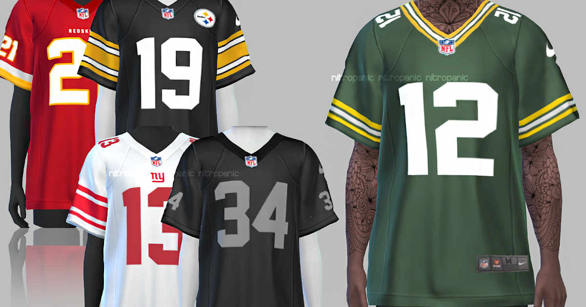 The Black Simmer: NFL Tops by Nitropanic