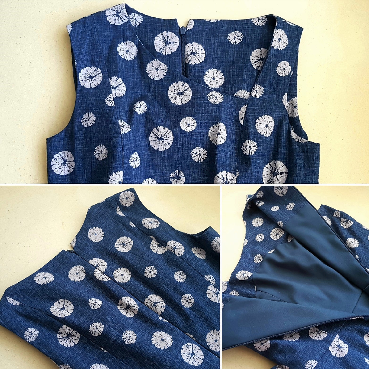 Asymmetrical Neckline Dress