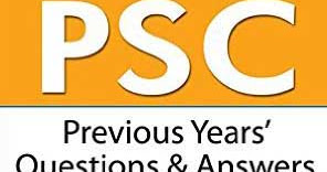 Kerala PSC English Grammar Previous Questions & Answers