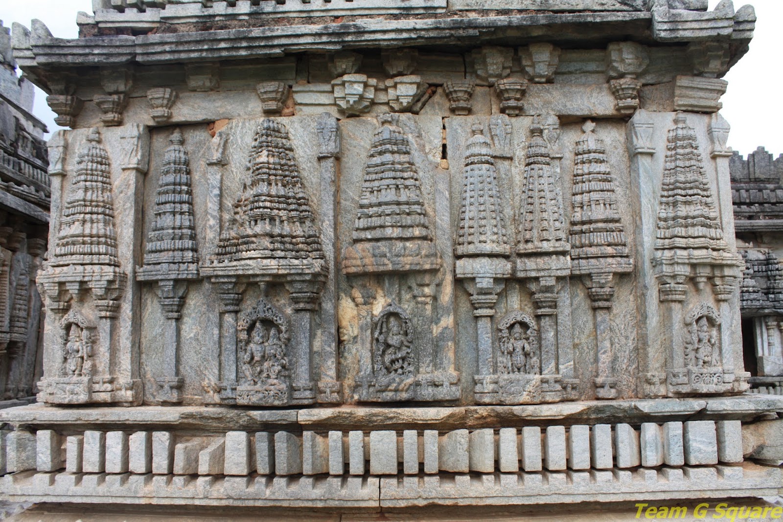 Team G Square: The Panchalingeshwara Temple, Govindanahalli, Mandya