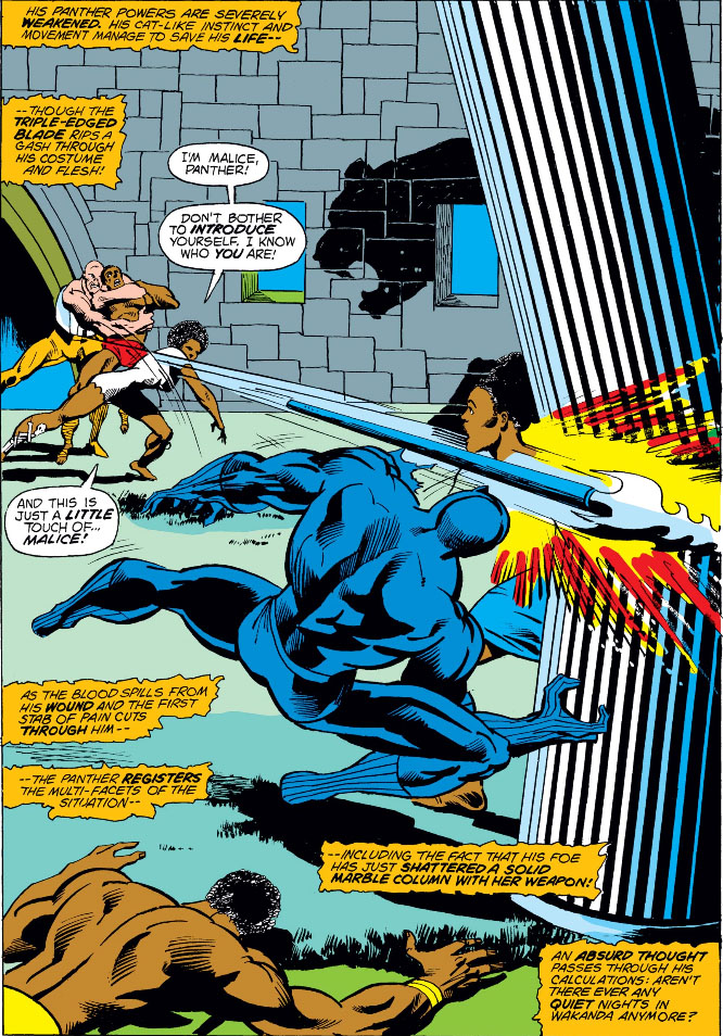 The Peerless Power of Comics!: Malice By Crimson Moonlight!