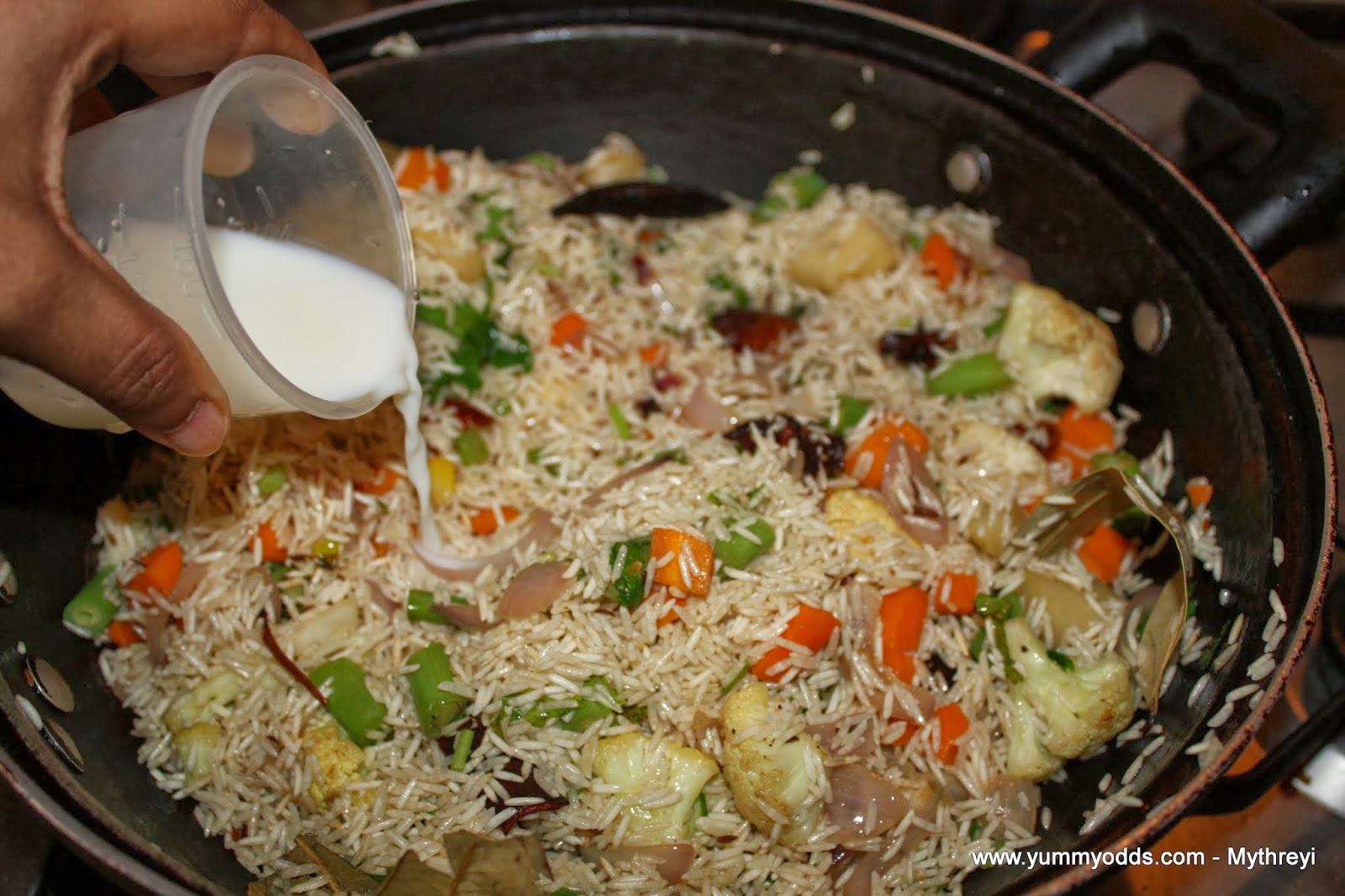 Yum! Yum! Yum!: Vegetable Pulao ( Step-by-Step)