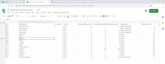 Export-to-Google-sheet - ERPAG