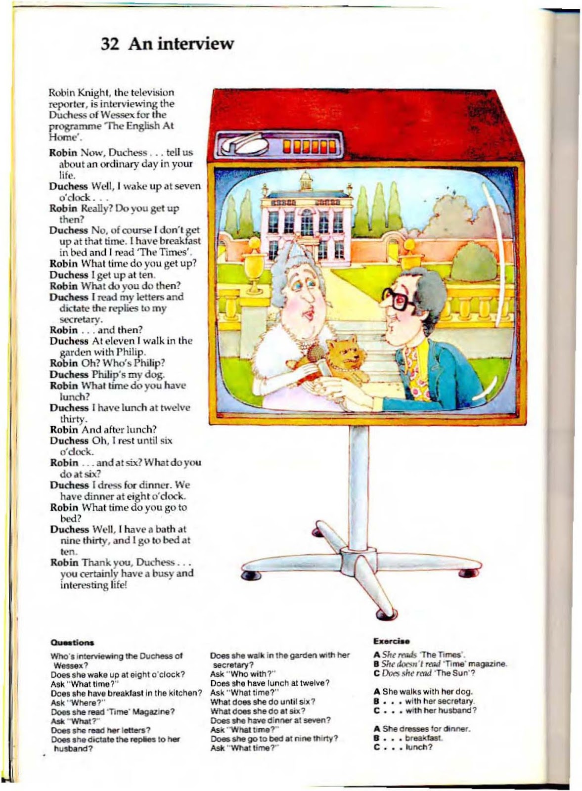 Unit 32: An interview - Streamline English Departures