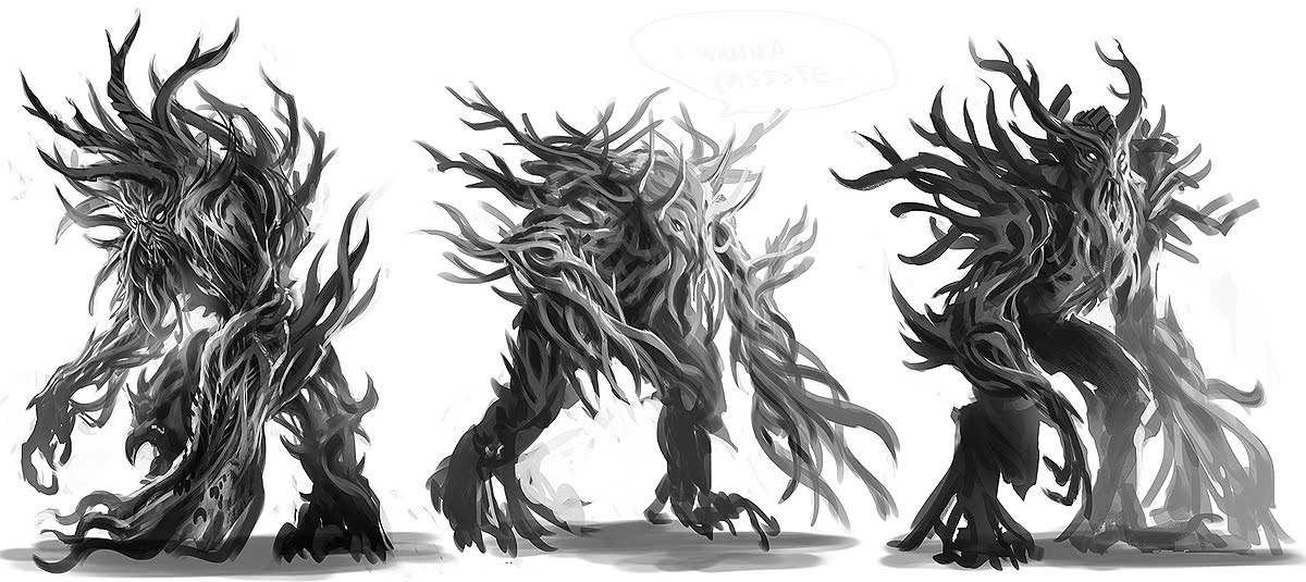 CIREISDEAD: Sorcery Concept Art-Evil Forest Guardian