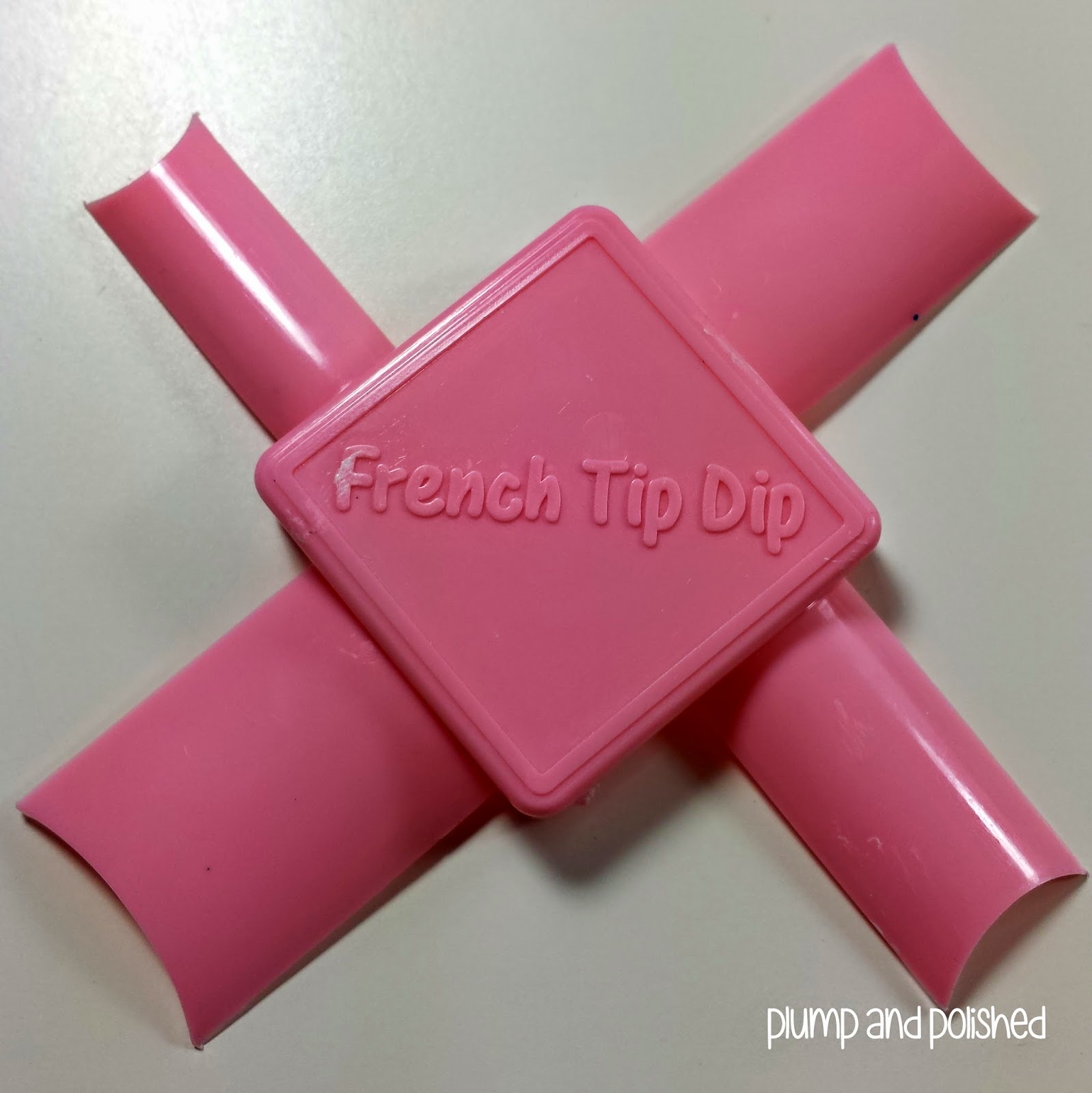 Plump and Polished: ShopLately - French Tip Dip Nail Art