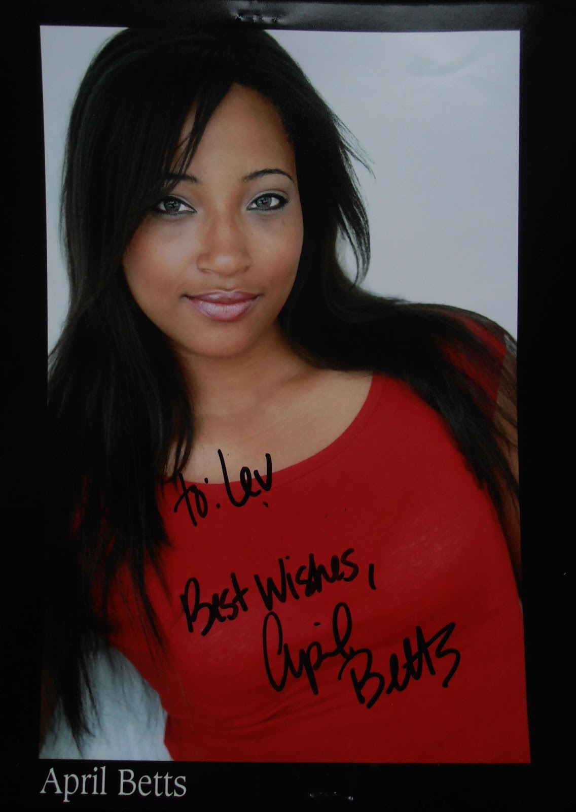 Celebrity autographs