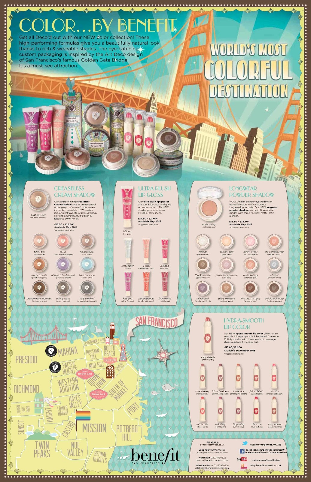 ThinkProgress-alittlebitof-love: Benefit Core Colour Launch Date Reviled