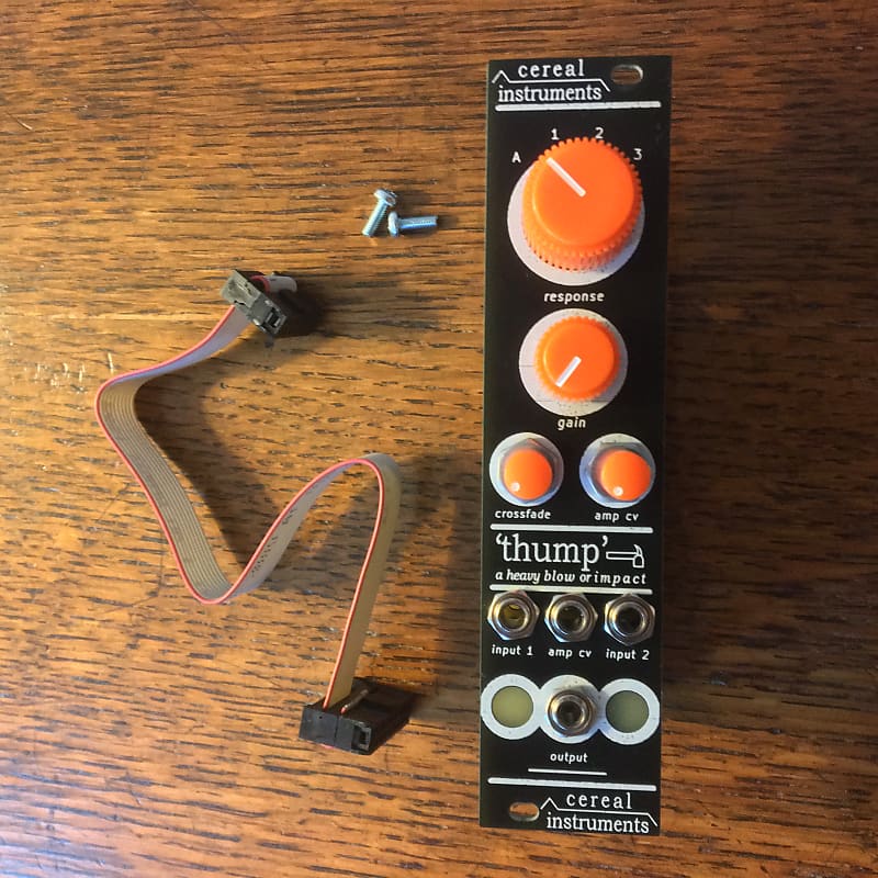 MATRIXSYNTH: Cereal Instruments THUMP // Vactrol Based LPG & VCA with ...