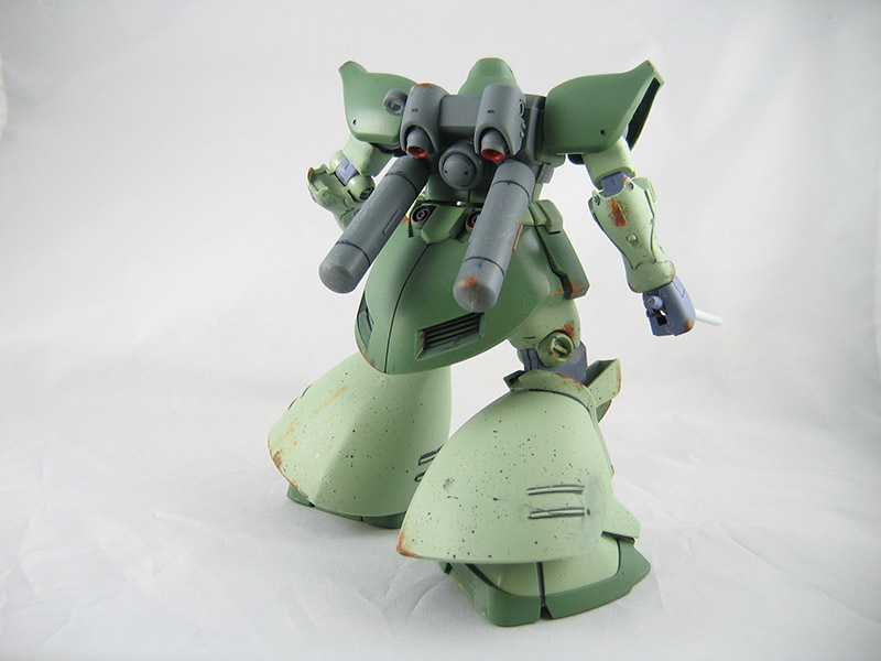Robot Toy Magazine: HG 1/144 MS-09-R2 Rick Dom II (Green Version)