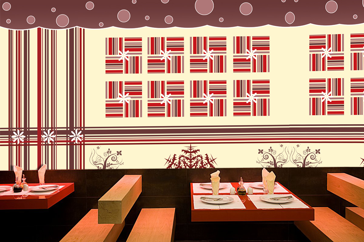 Graphics: Beautiful Cafe 'n' Restaurants Wallpaper Design