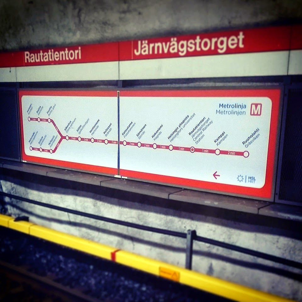 Suomi Tour: Helsingin metro